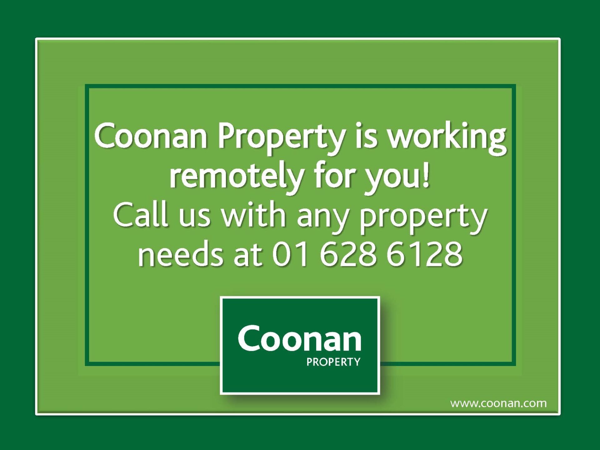 Coonan Property is working remotely for you! - Coonan Property